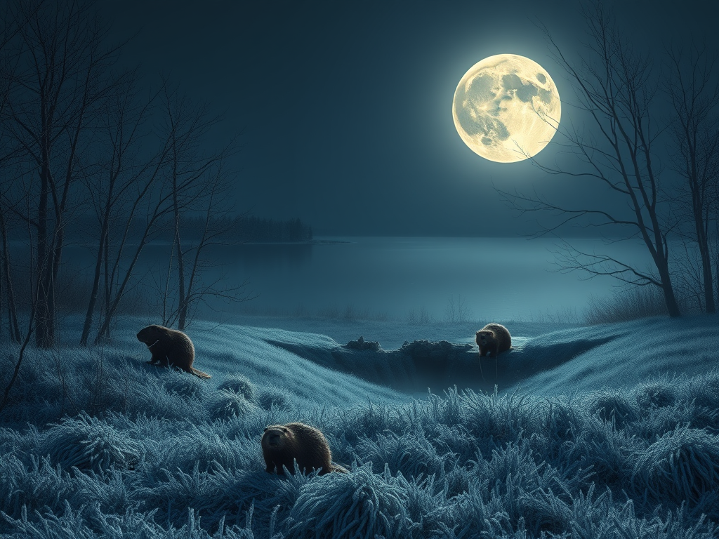 Thinning Veils, Rising Spirits, A Full Beaver Moon, Resting In Non ...
